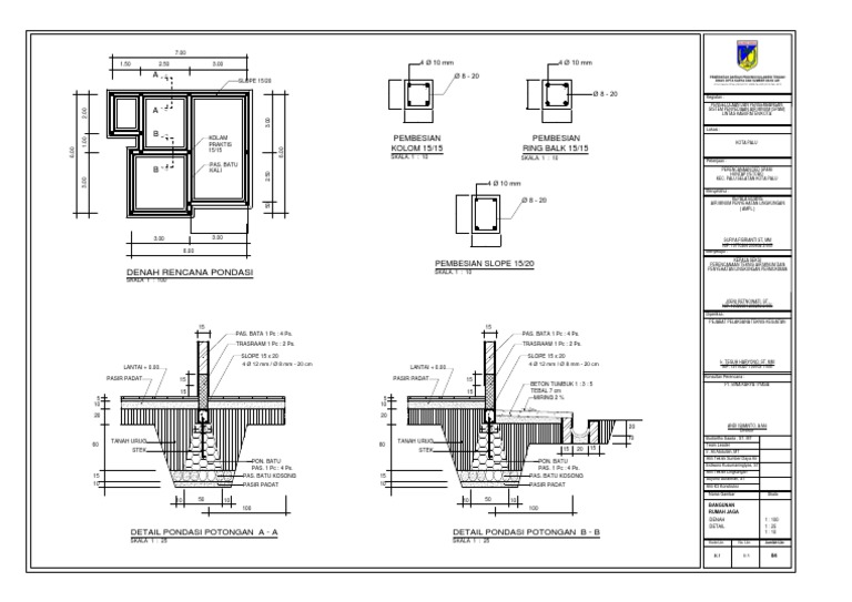 Bangunan Site Plan Ipa-3 | PDF