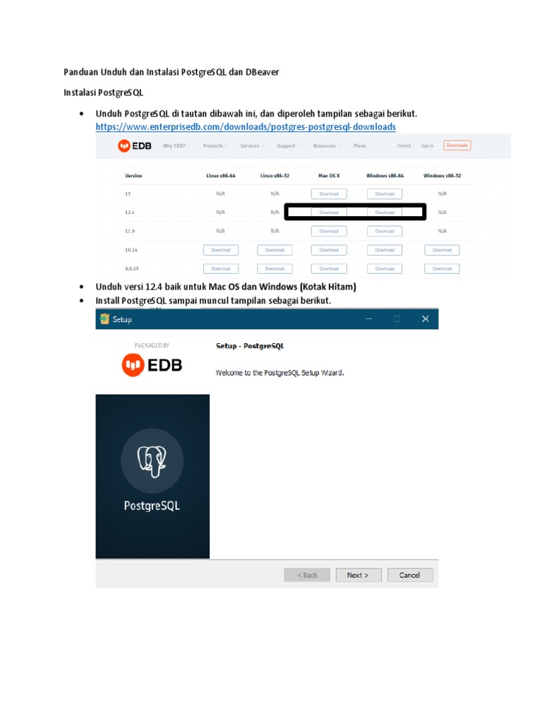 Panduan Unduh Dan Instalasi Dbeaver Sql Pdf