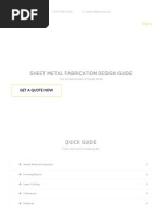 Sheet Metal Design Guidelines - Design For Manufacturing | PDF | Sheet ...