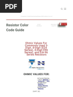 Dynamic Braking Resistor Specifications | PDF | Resistor | Electrical ...