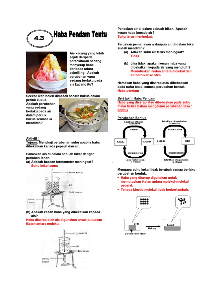 4.3 Haba Pendam Tentu 2020 Jawapan | PDF