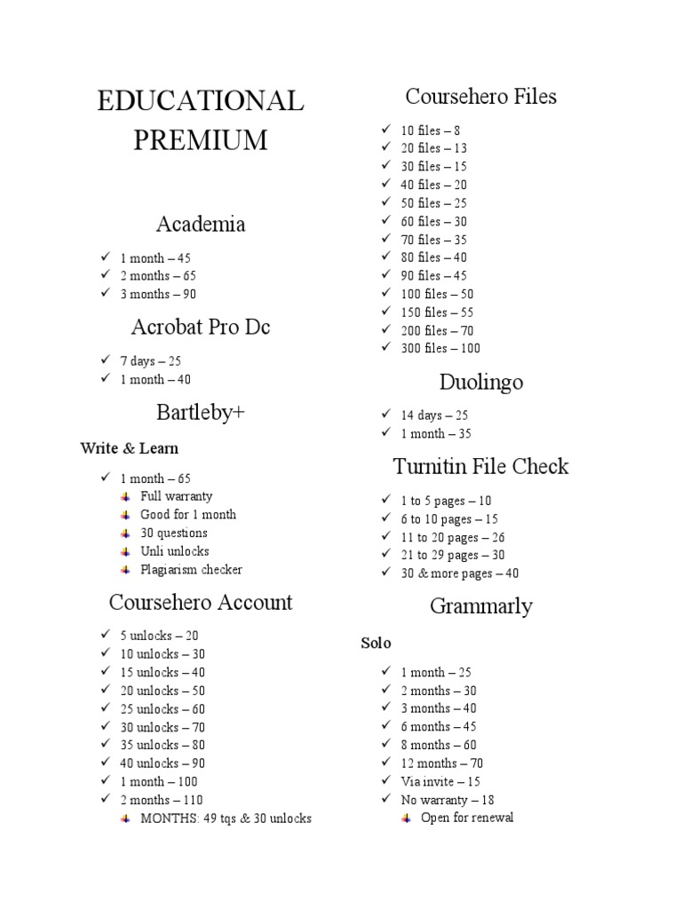 Educational Premium: Coursehero Files | Download Free PDF | Computing ...