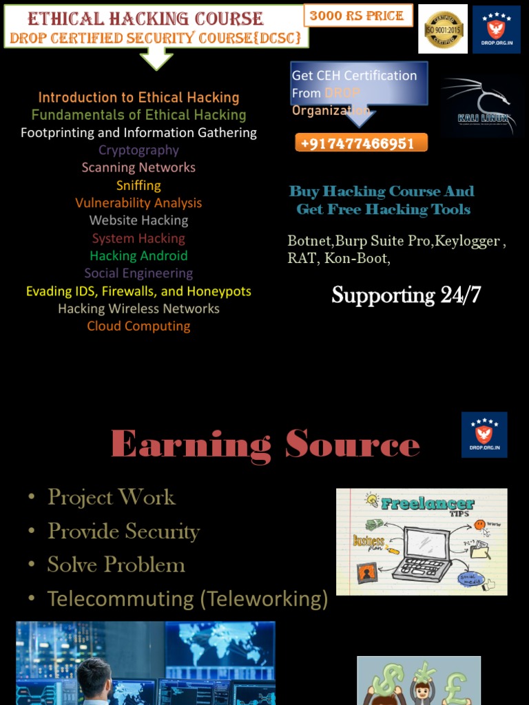 Ethical Hacking Training | PDF | Computer Network | Malware