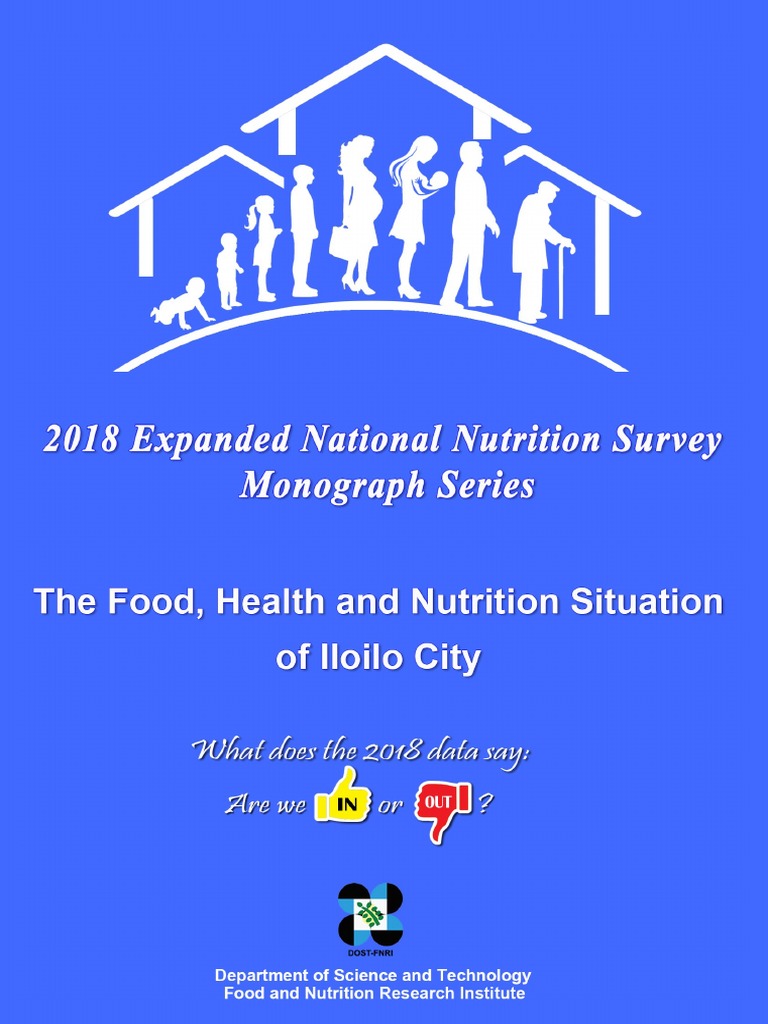 2018 Expanded National Nutrition Survey-ILOILO CITY | PDF | Human ...