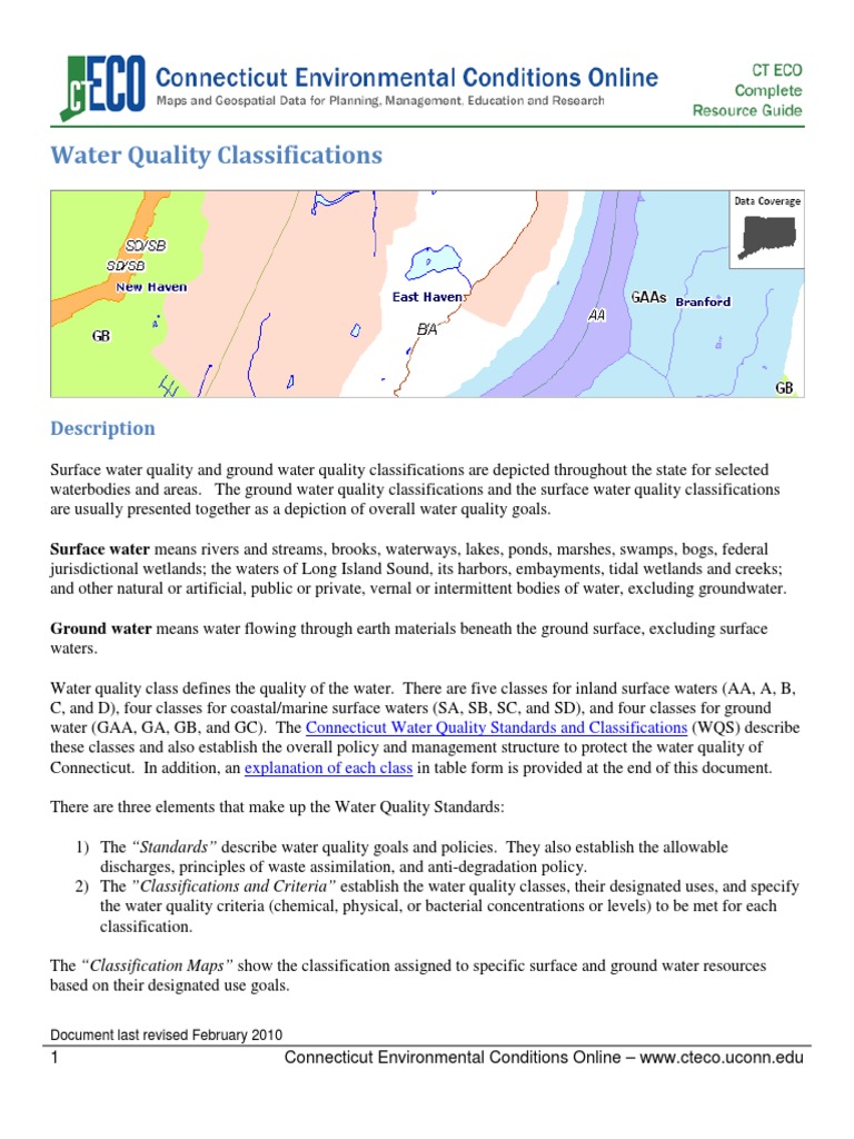 Guidelines For Ewater | PDF | Groundwater | Water Quality