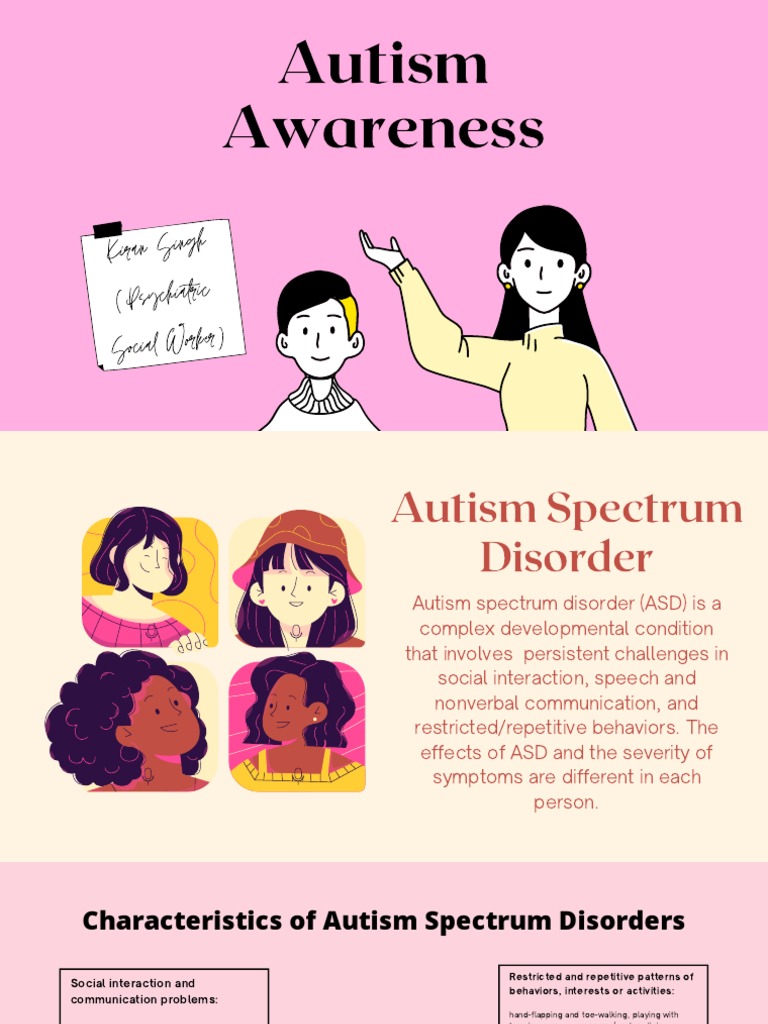 Autism Awareness Pdf Autism Spectrum Psychology