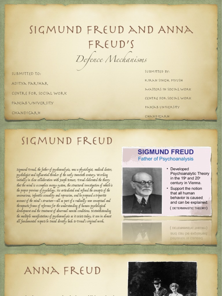 The Defence Mechanisms | PDF | Id | Sigmund Freud