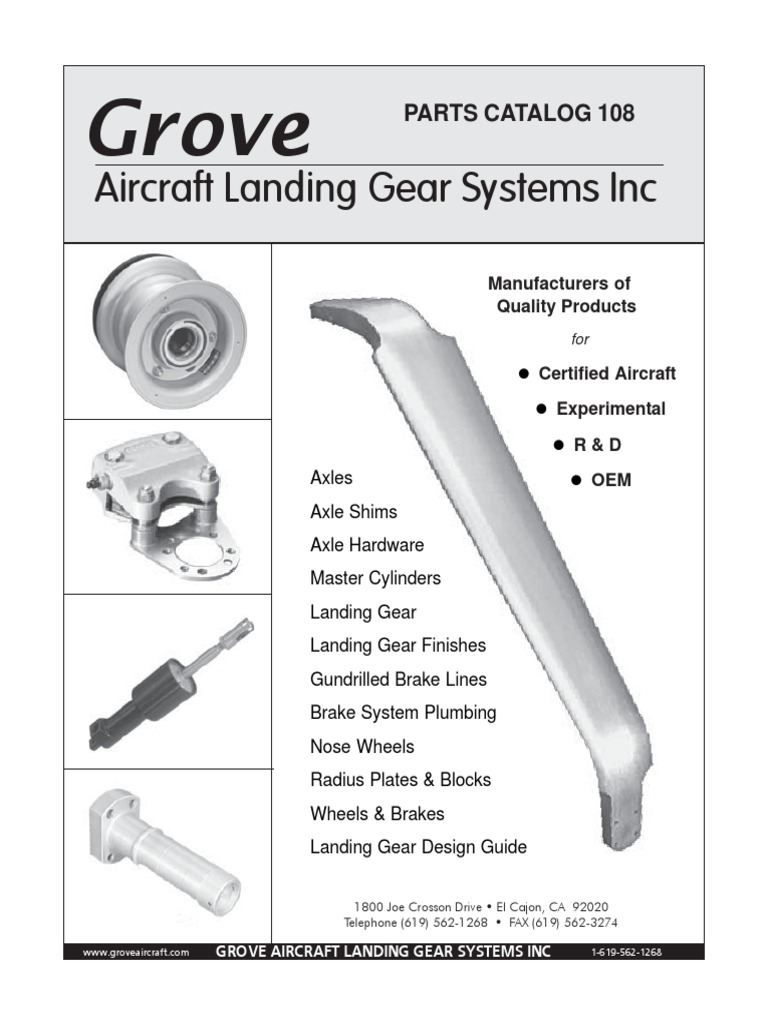 LG Catalog107 | PDF | Brake | Landing Gear
