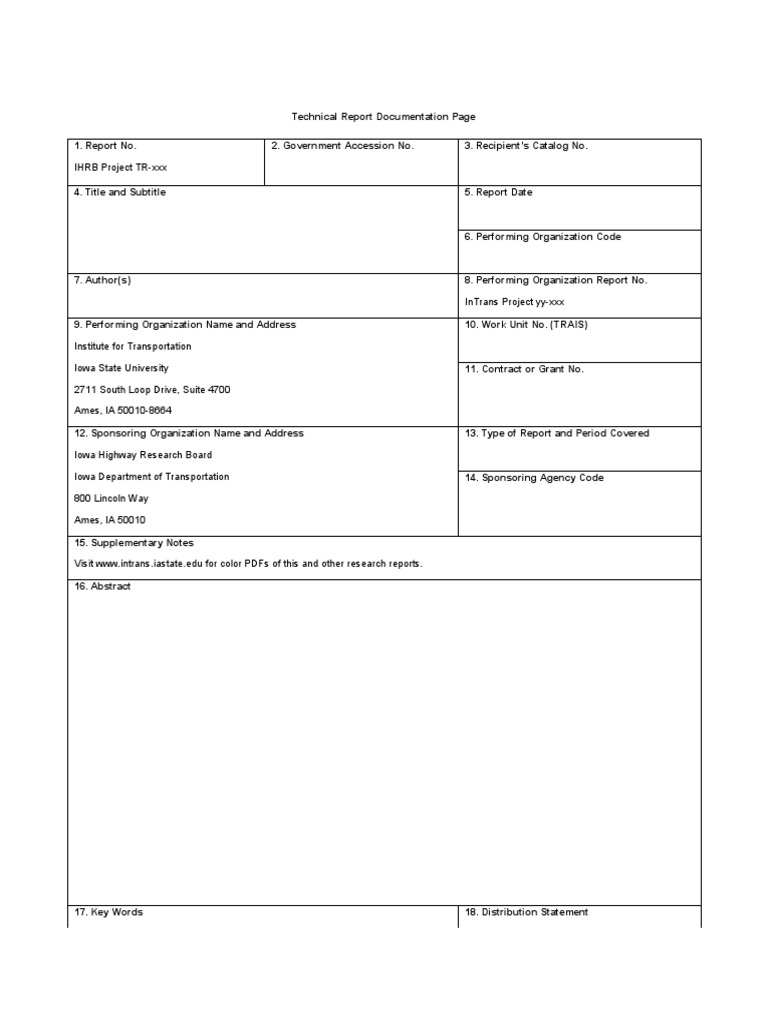 Free-Download-Project-Report-MS-Word-Format-Template | PDF | Microsoft ...