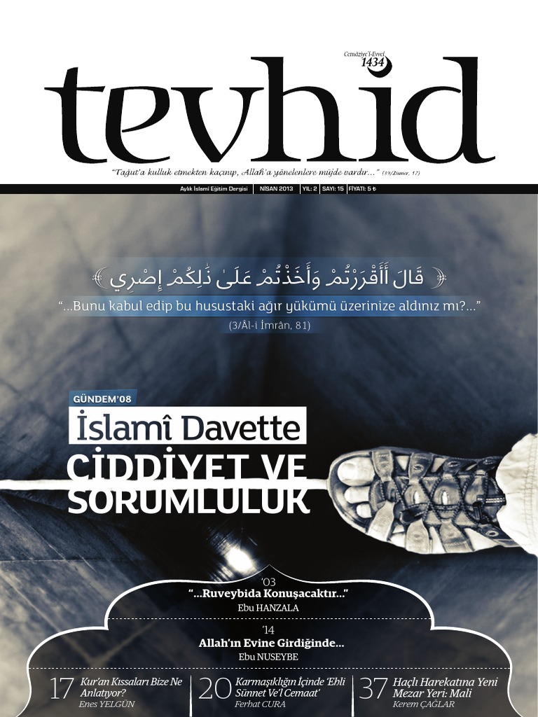 Tevhid Dergisi, Sayı 15 | PDF