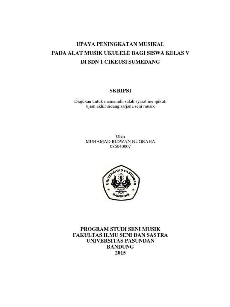 Daftar Isi Bab I II III IV V Final Edit 16032016 | PDF