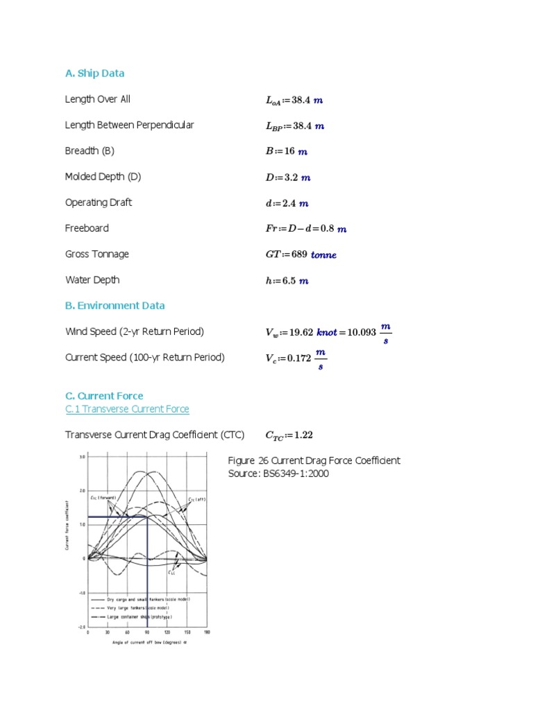 Bollard Capacity and Design Analysis | PDF | Shipping | Ships