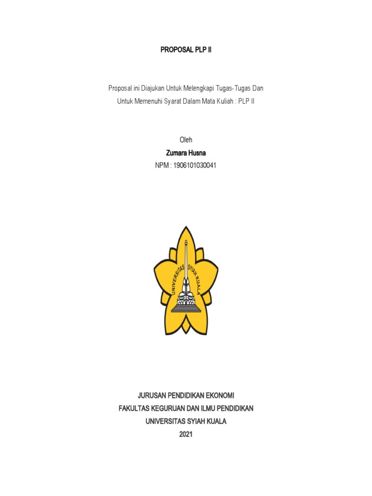 Proposal PLP Ii | PDF