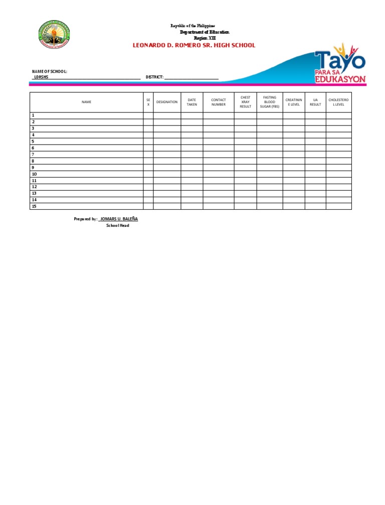Physical Exam Template | PDF
