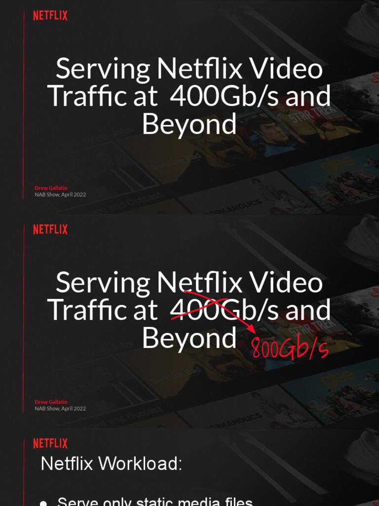 2022 Streaming Summit Netflix | PDF | Network Interface Controller | Computer Network