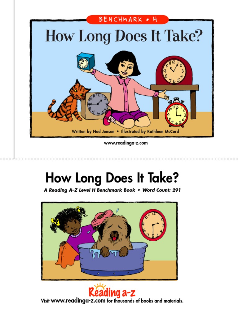 How Long Does It Take?: Benchmark - H | PDF | General Fiction