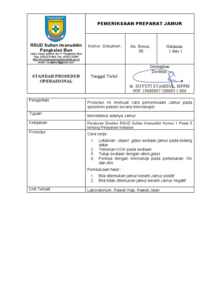 Mikroskopis Jamur | PDF