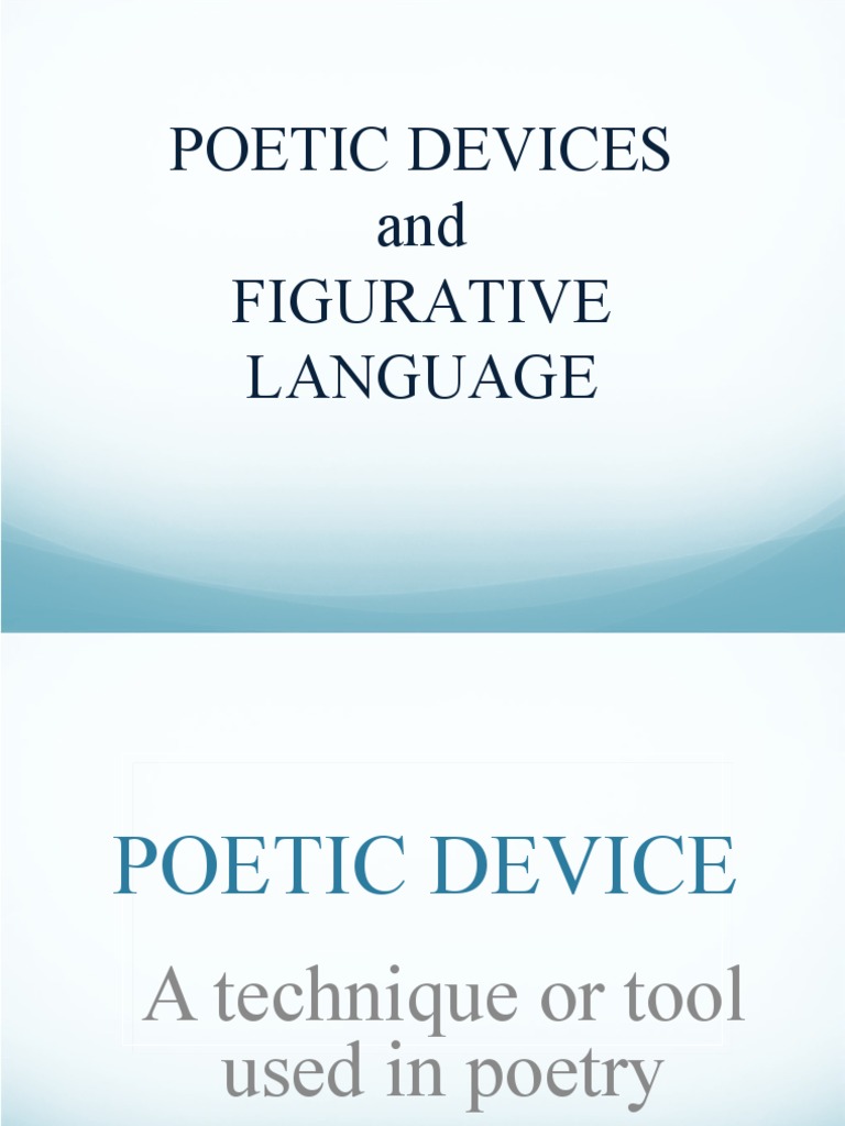 Elements of Poetry 3rd Grade | PDF