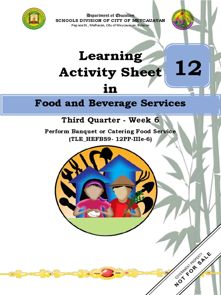 Fbs Quarter 4 Module 3 | PDF | Waiting Staff | Foodservice