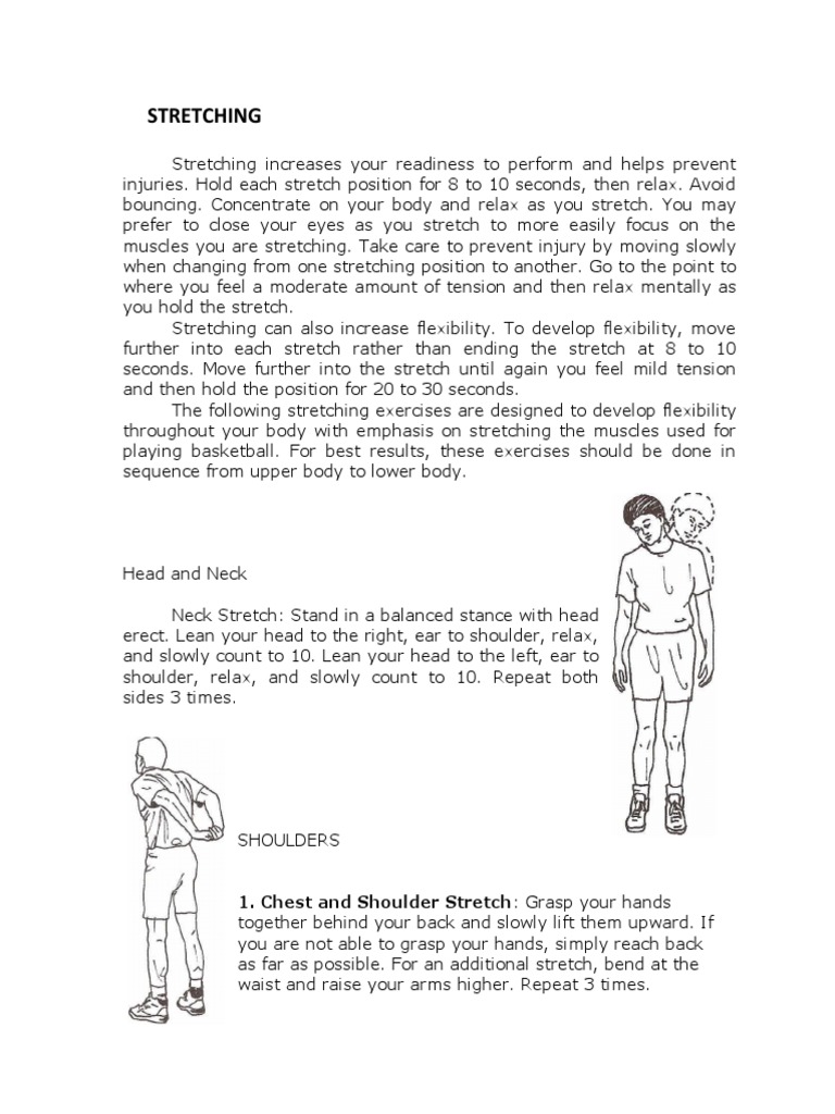 STRETCHING-EXERCISES | PDF | Foot | Knee