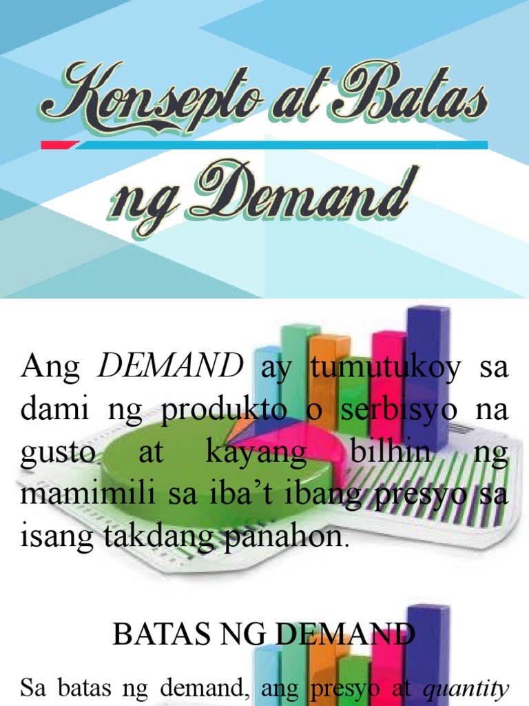 Konsepto at Batas NG Demand | PDF