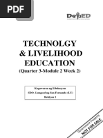 Tle Agri Grade 6 Module 1 | PDF | Trees | Wood