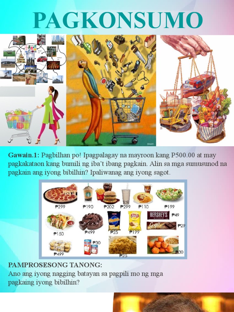 Pagkonsumo [AP] | PDF