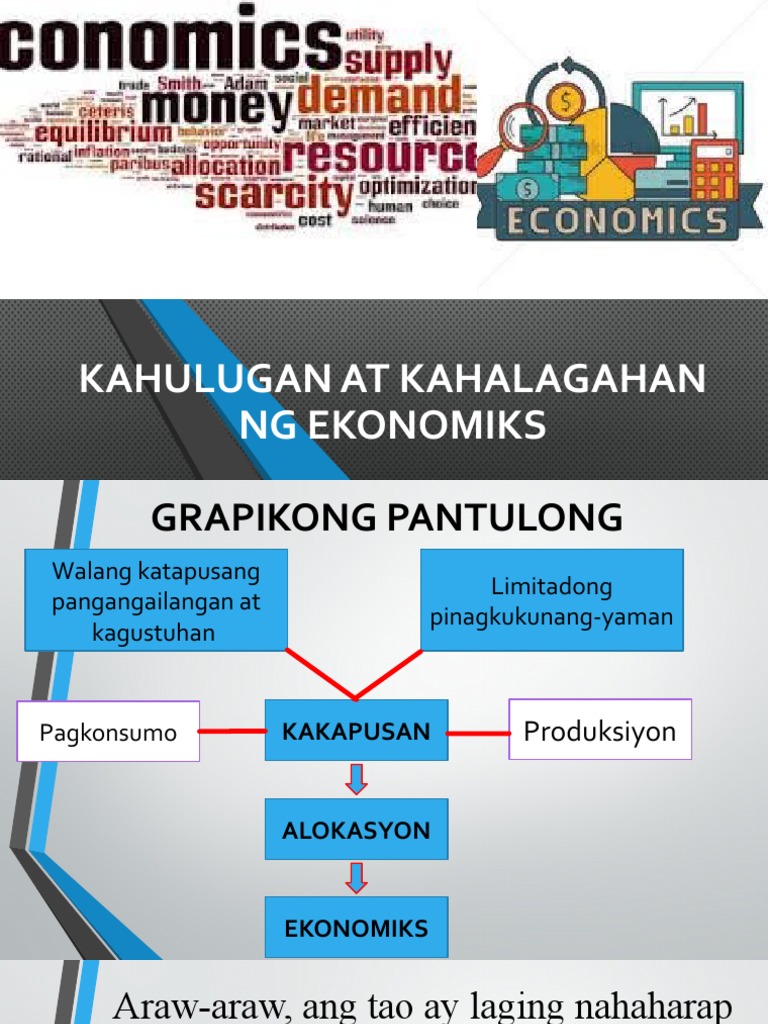 Aralin 1 Ang Kahulugan NG Ekonomiks | PDF