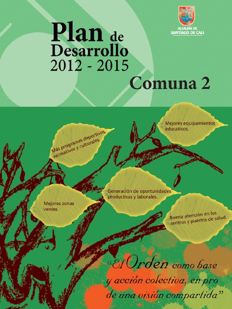 Plan de Desarrollo Comuna 2 | PDF | Planificación