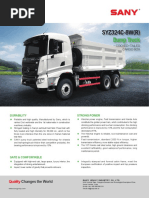 SANY SYZ440C-8W Dump Truck Overview | PDF