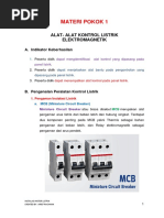 MCB Listrik - Pengertian, Fungsi, Simbol, Cara Kerja | PDF