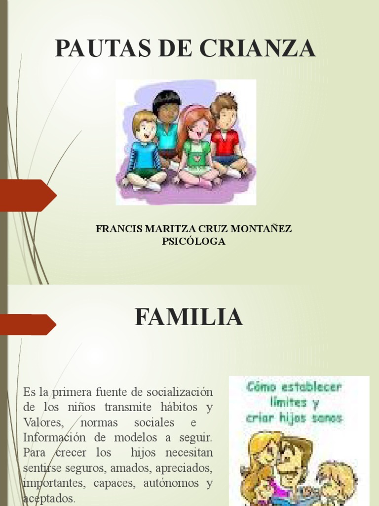 Dokumen - Tips Diapositivas Pautas de Crianza | PDF