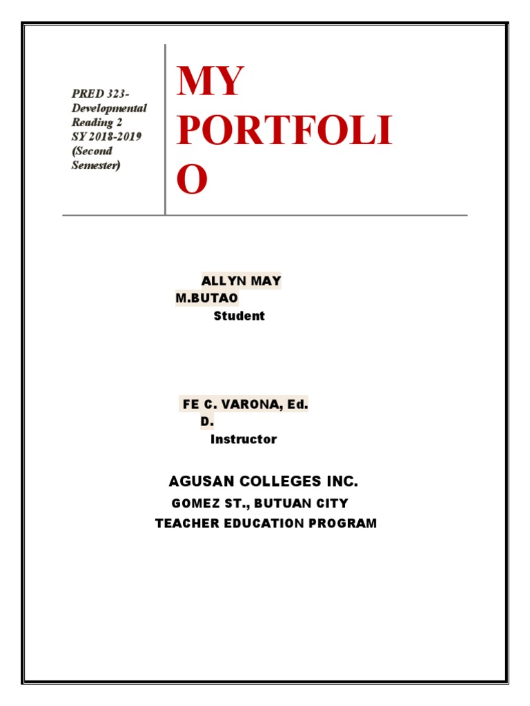 PRED 323 For Printing | PDF