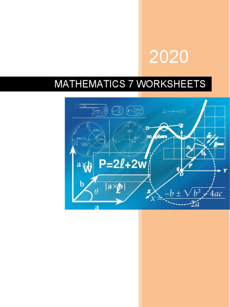 GRADE 7 Worksheets | PDF | Set (Mathematics) | Numbers