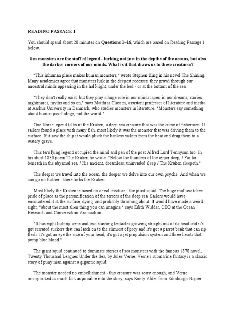 READING PASSAGE Practice | PDF | Nuclear Fission | Odor