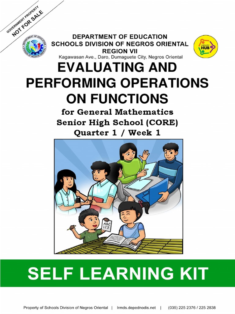 Math 11-CORE Gen Math-Q1-Week-1 | PDF | Function (Mathematics ...