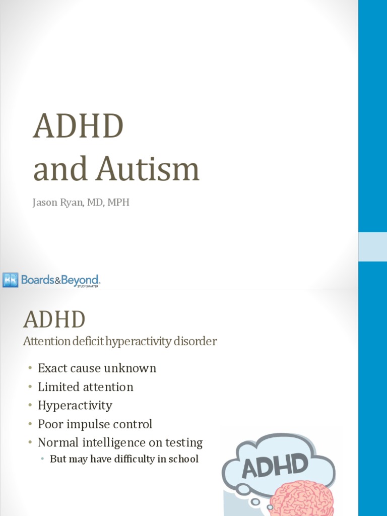 ADHD & Autism | PDF | Attention Deficit Hyperactivity Disorder | Autism ...