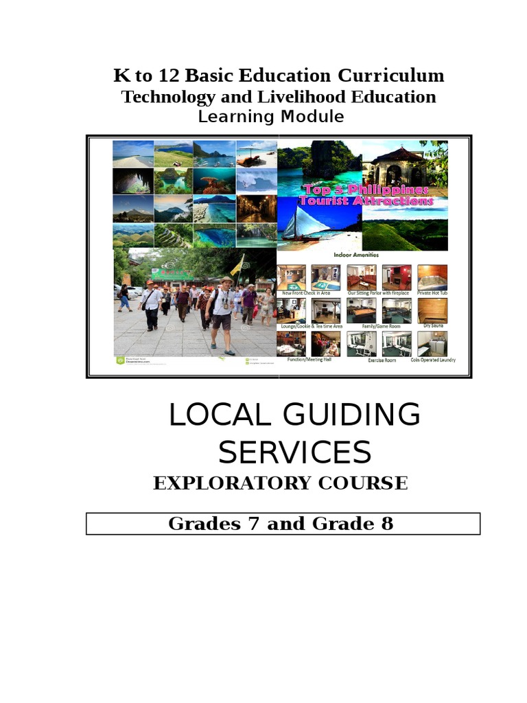 Local Guiding Services: K To 12 Basic Education Curriculum | PDF ...