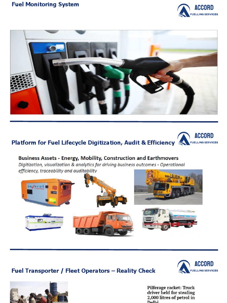 Fuel Monitoring - Product Details | PDF