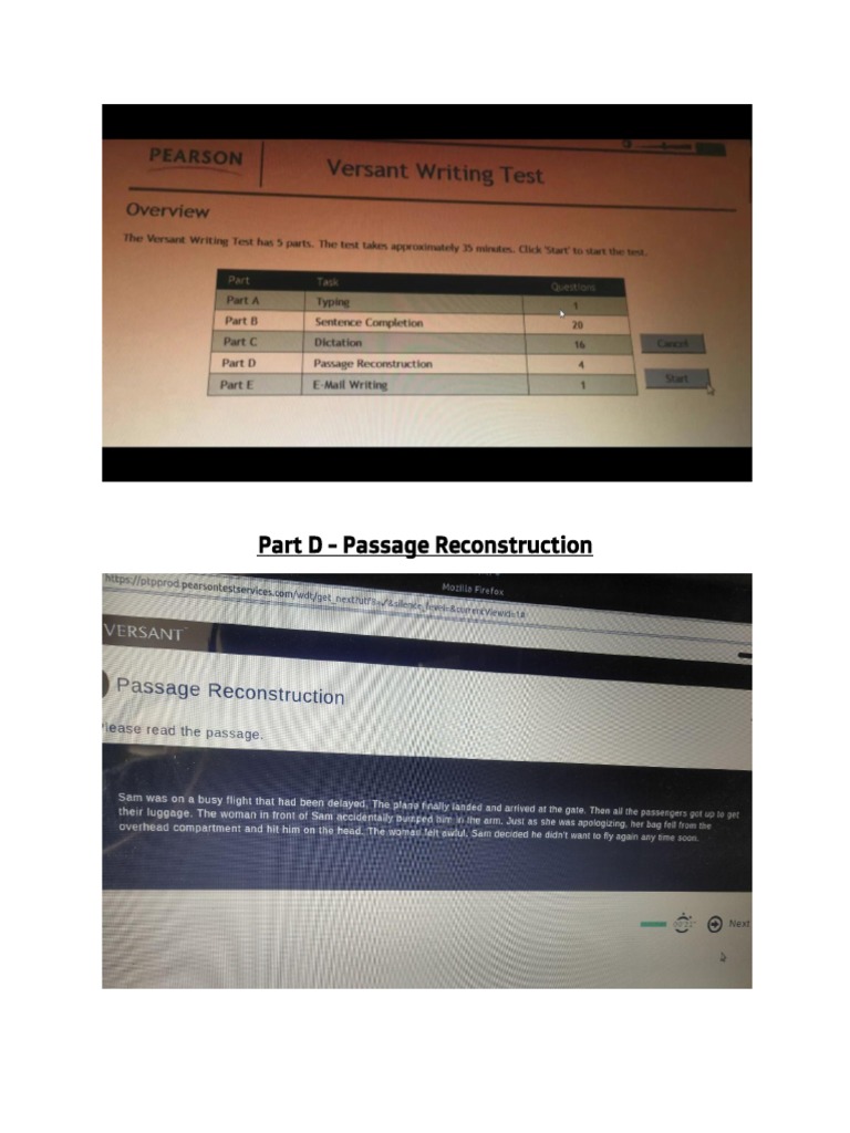 Passage Reconstruction | PDF