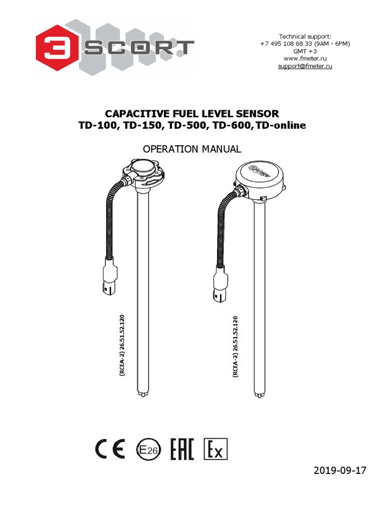 Comprehensive Guide to Capacitive Fuel Level Sensors: Operation ...