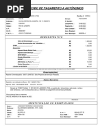 Modelo de Recibo Pro Labore | PDF