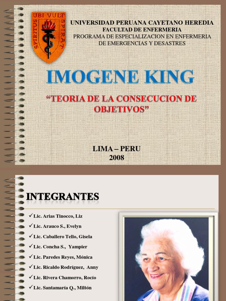 IMOGENE KING-final | PDF | Enfermería | Teoría
