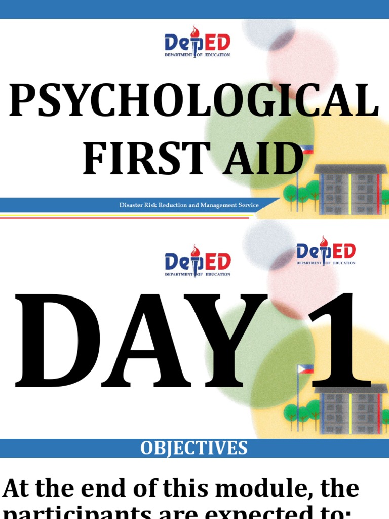 Presentation - Psychological First Aid | PDF | Emotions | Psychology