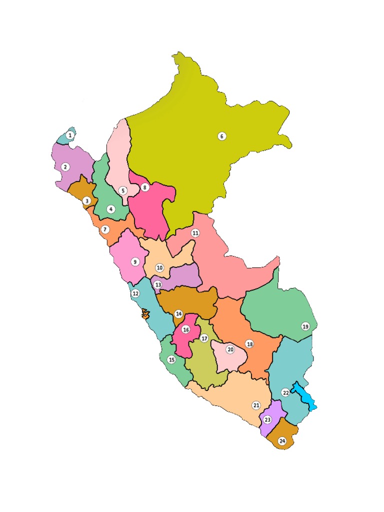 Departamentos | PDF | Perú | Andes