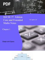 Igcse Mathematics 0580 - Notes | PDF | Mathematics | Geometry