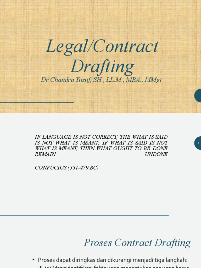 Materi Legal Drafting | PDF