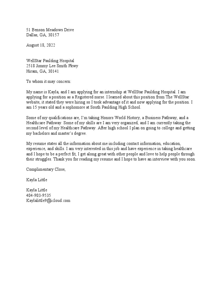Cover Letter Guide New | PDF