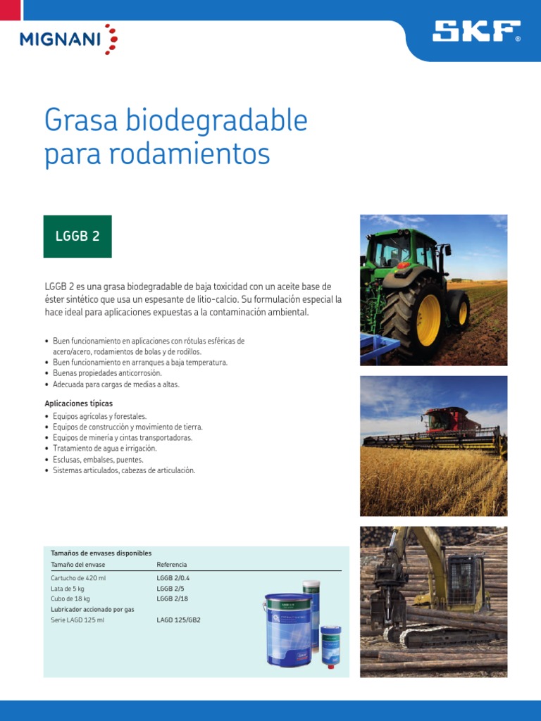 Grasa LGGB2 (Mignani) | PDF | Materiales