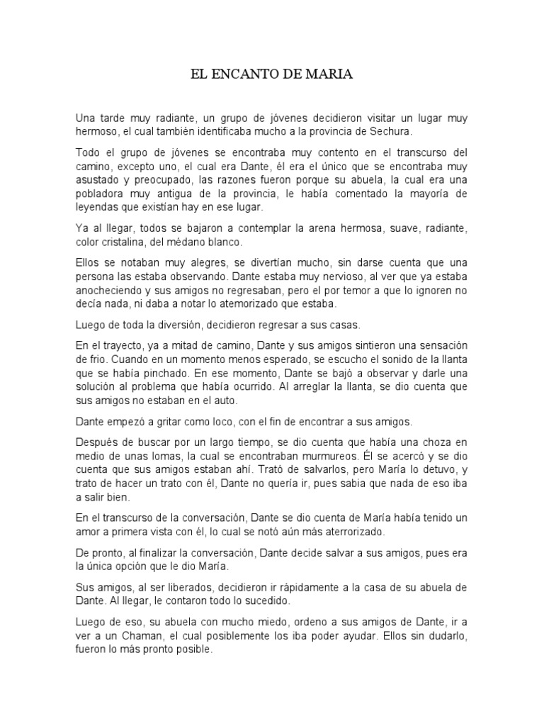 El Encanto de Maria | PDF